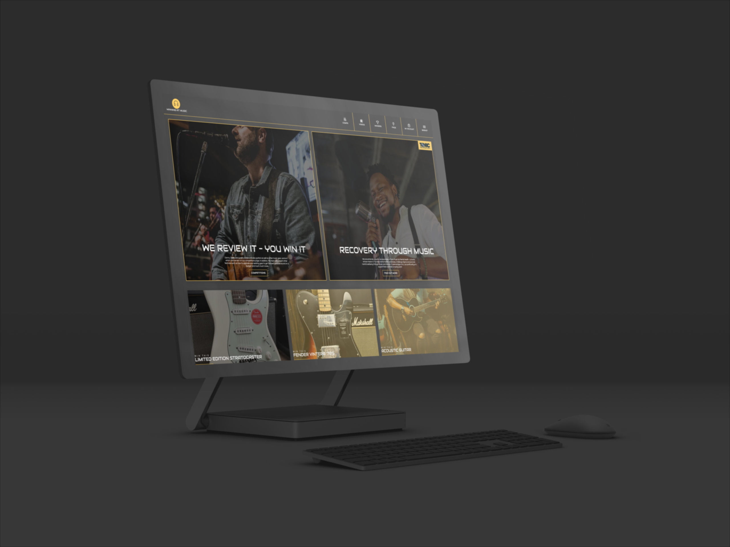 Competition Website Design in Cardiff - EMBARK