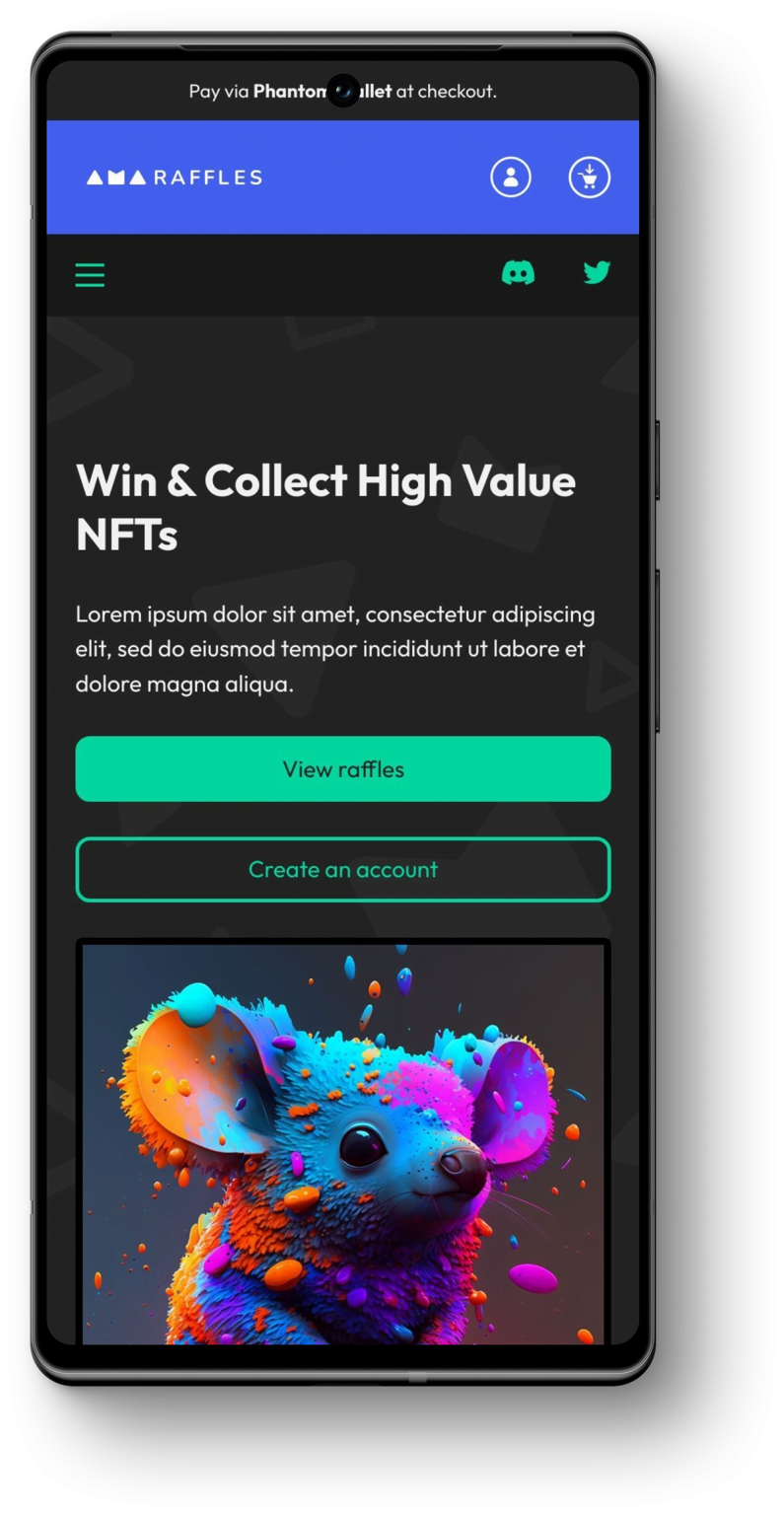 Competition Website Design for Raffles & Comps. Order Now!